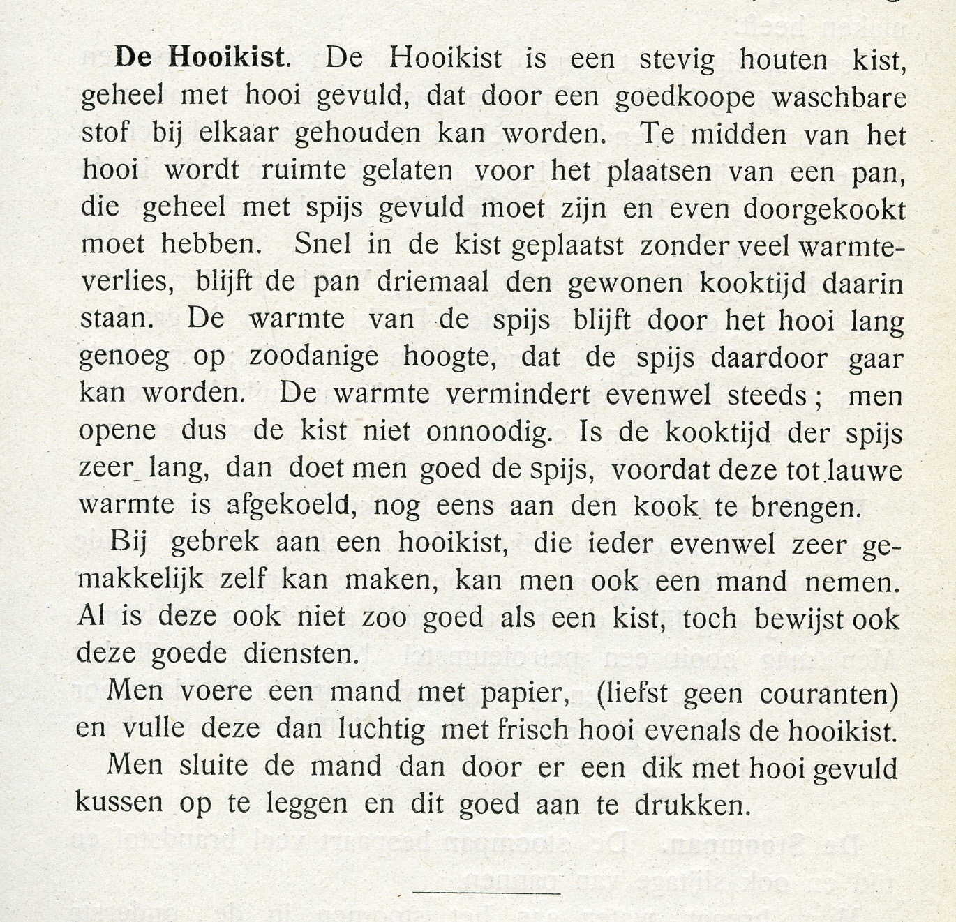 Tips voor huisvrouwen tijdens schaarste