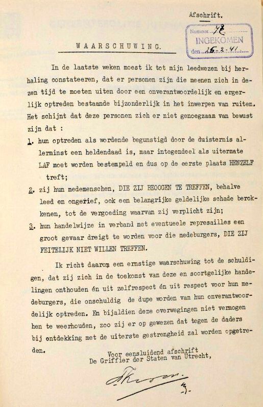 Illegale kranten tijdens WOII